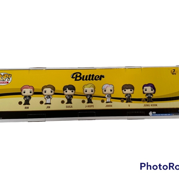 Funko | Toys | Nwt Pop Rocks Bts Butter 7pk Walmart Exclusive | Poshmark